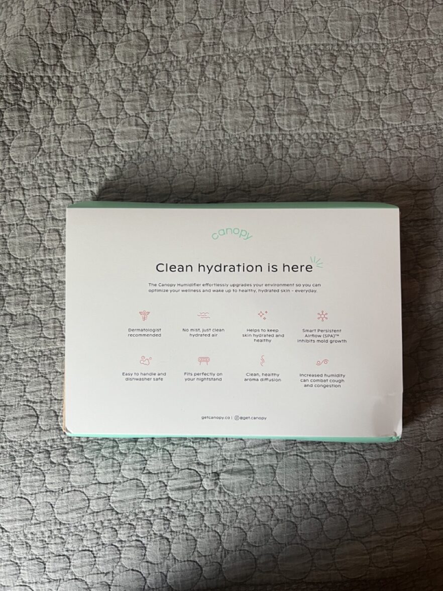 The Canopy Humidifier Transformed My Dry Skin - Good Gear